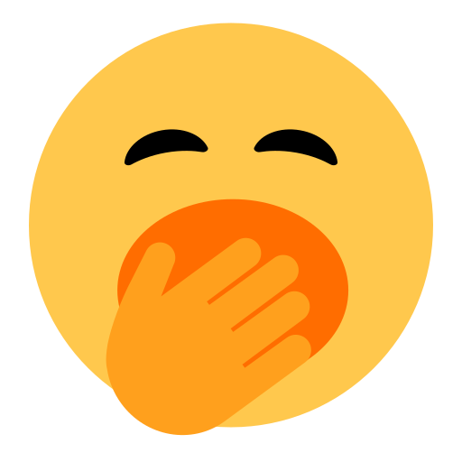 Yawning Face Emoji 🥱