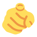 Index Pointing at the Viewer Emoji 🫵