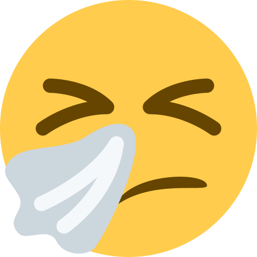 Sneezing Face Emoji 🤧