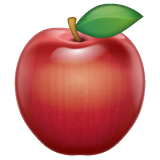 Red Apple Emoji 🍎